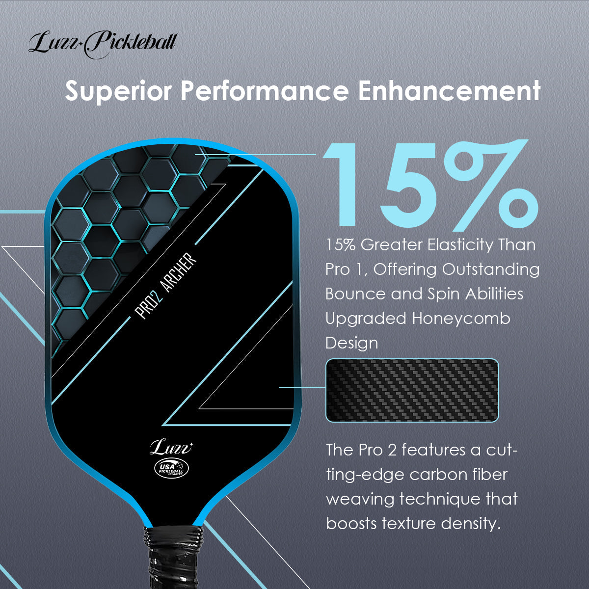 LUZZ Pro 2.0 Archer Pickleball Paddle – Power & Precision | Philippines ...